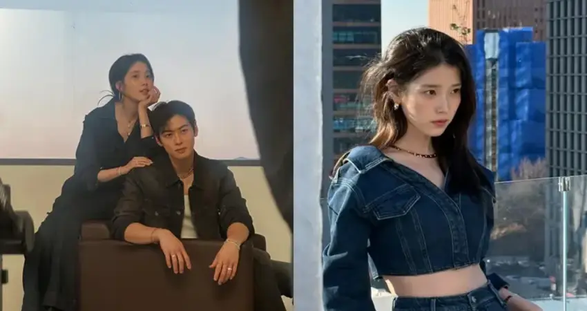 「神級臉蛋合作」引發熱烈迴響！IU分享與車銀優同框的幕後花絮照，留下了史詩級的雙人寫真 - erica00 | FUN01 創作分享