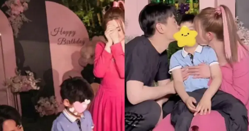 陳妍希離婚前1個月 帶兒子滑雪「 1細節畫面」惹心疼 - facetook | FUN01 創作分享