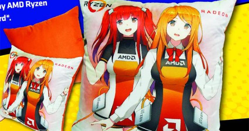 只有二 次元才能拯救AMD：雙馬尾的Ryzen娘要不要？ - 動漫都市ACGM | FUN01 創作分享