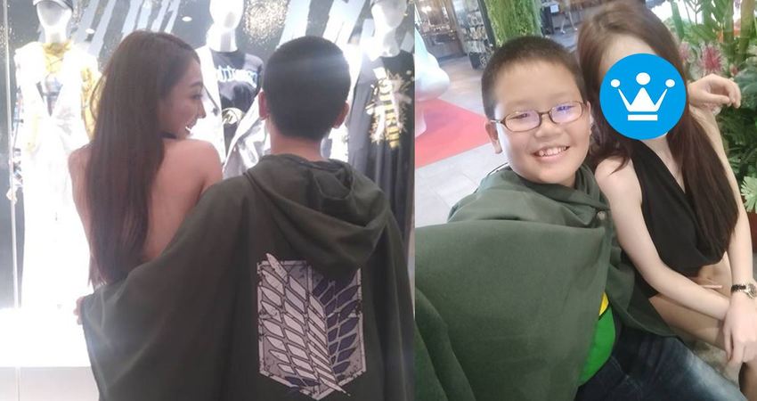 你平安夜在幹嘛？這小弟弟擁妹約會超爽 網友眼尖…是「50萬人追蹤真女神」！ - Funfun | FUN01 創作分享